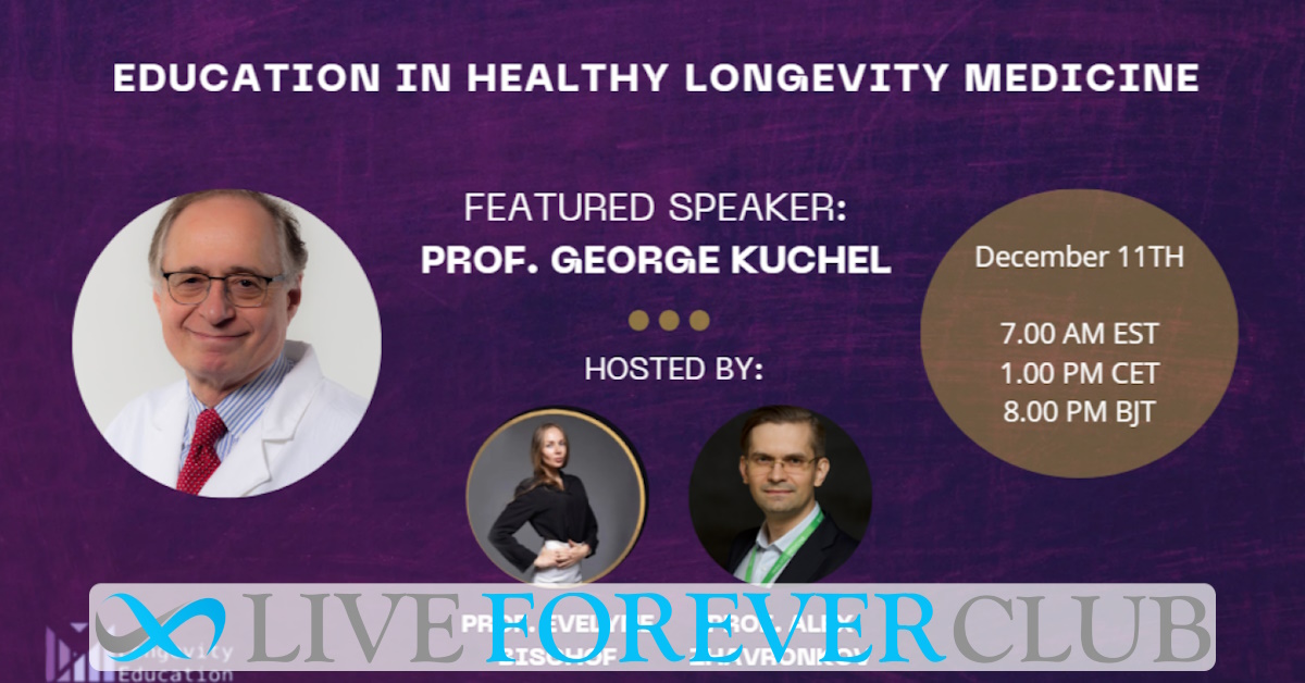 Prof. George Kuchel on Education in Healthy Longevity Medicine