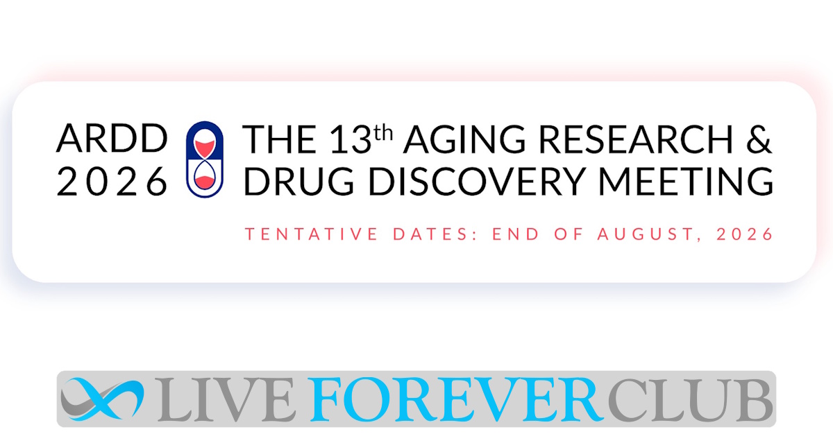 ARDD 2026 - 13th Aging Research and Drug Discovery Meeting