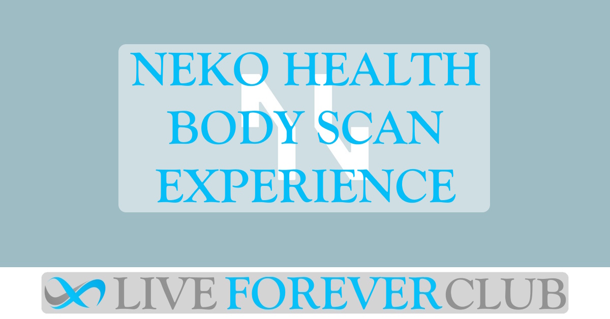 Neko Health body scan experience
